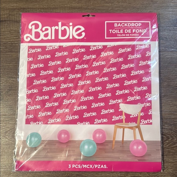 Barbie | Party Supplies | Barbie Party Backdrop | Poshmark